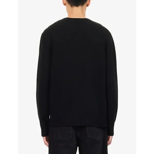 Burberry Knight Wool-cashmere Knitted Jumper