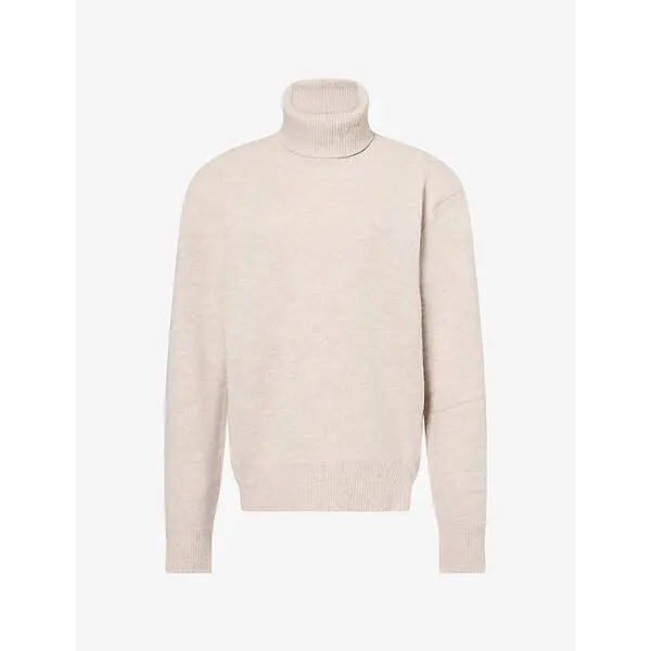 THE FRANKIE SHOP Gala Turtleneck Wool-blend Jumper