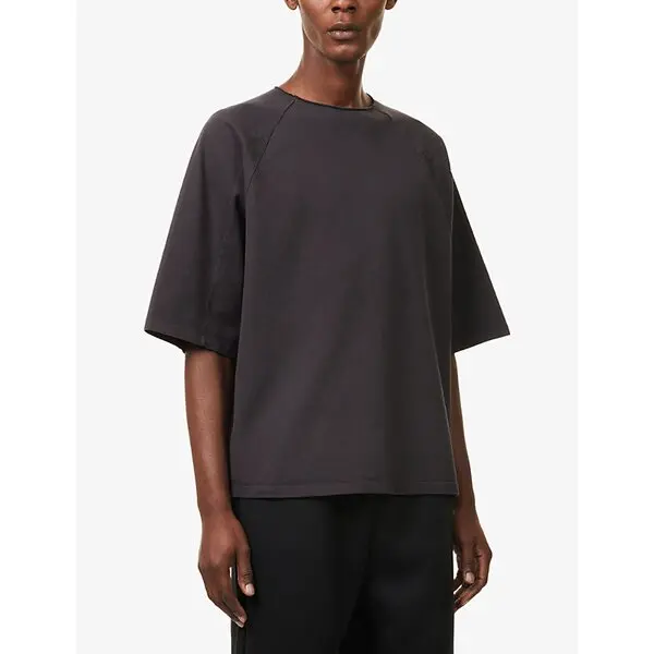 SEVENTH Boxy-fit Dropped-shoulder Cotton T-shirt