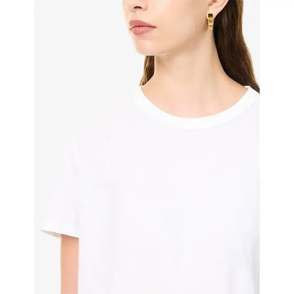 Paige Rhodes Cropped Cotton T-shirt