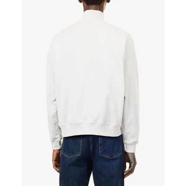NOT BORING Awar Qalb Graphic-print Cotton Sweatshirt