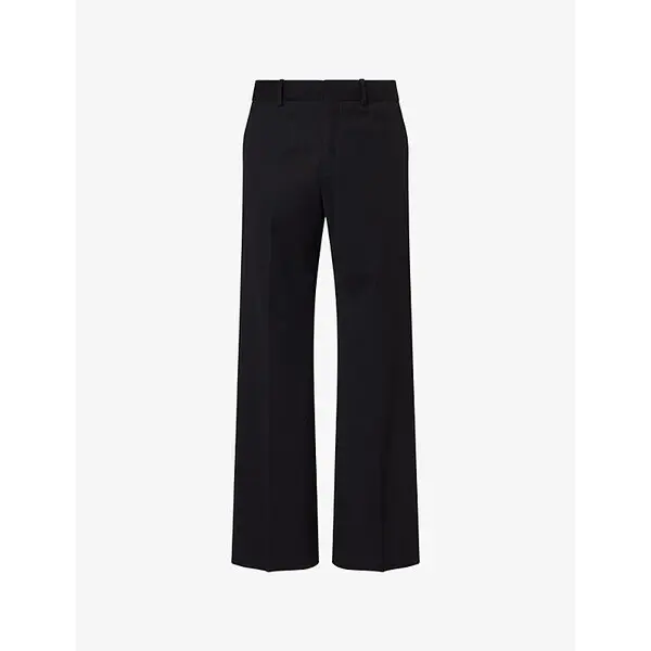 Acne Studios Palvin Wide-leg Wool Jacquard Trousers