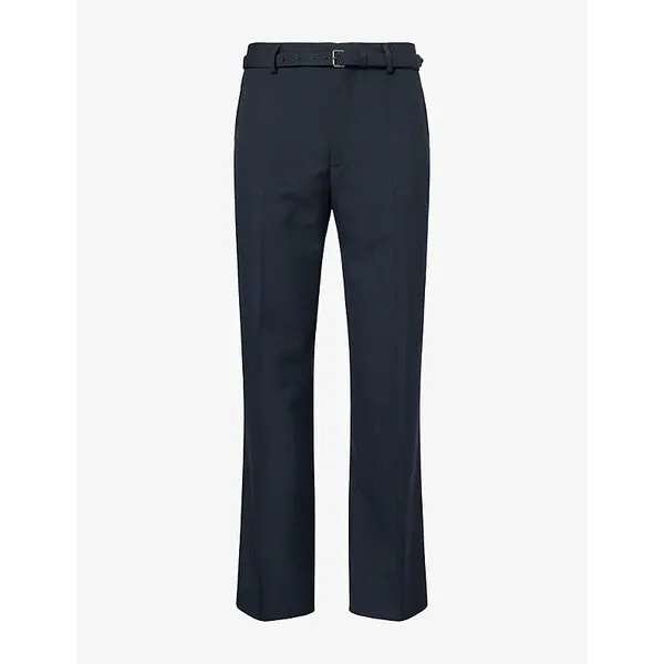 Dries Van Noten Preston Straight-leg Wool Trousers