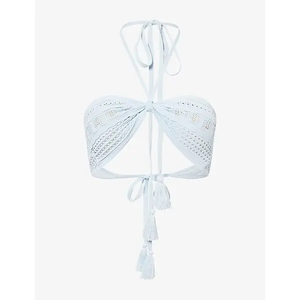 Devon Windsor Vana Bandeau Knitted Bikini Top
