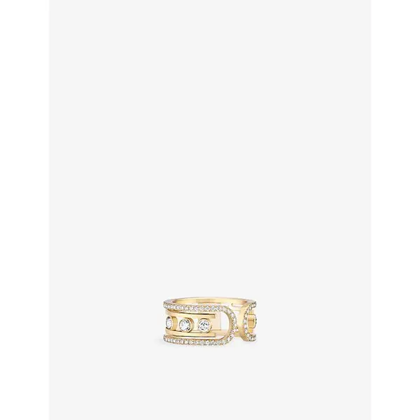 Messika 18ct Gold And Diamond Ring - Yellow