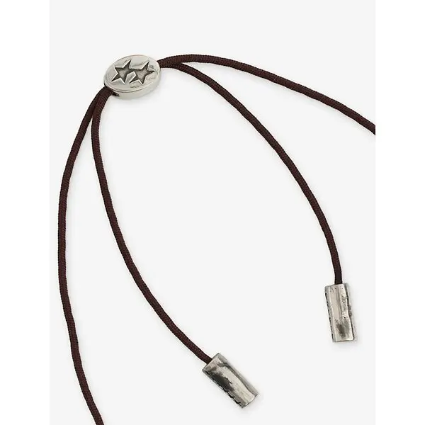 TWOJEYS Sterling Silver-plated Brass Beaded Necklace With Pendant