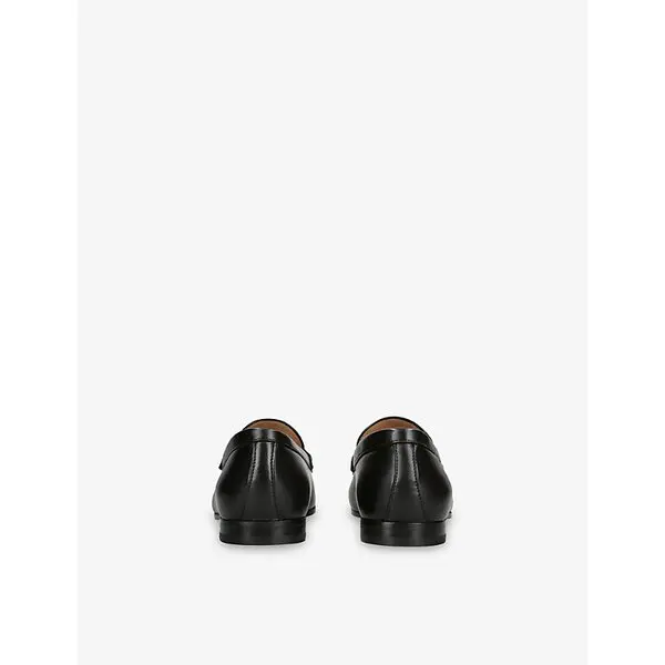 Valentino Garavani Vlogo Leather Loafers