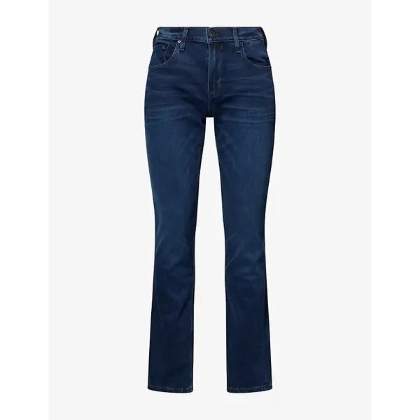Paige Normandie Straight-leg Stretch-denim Jeans
