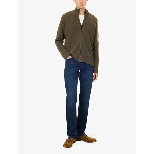 Paige Normandie Straight-leg Stretch-denim Jeans