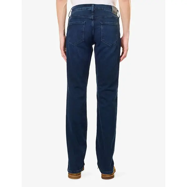 Paige Normandie Straight-leg Stretch-denim Jeans