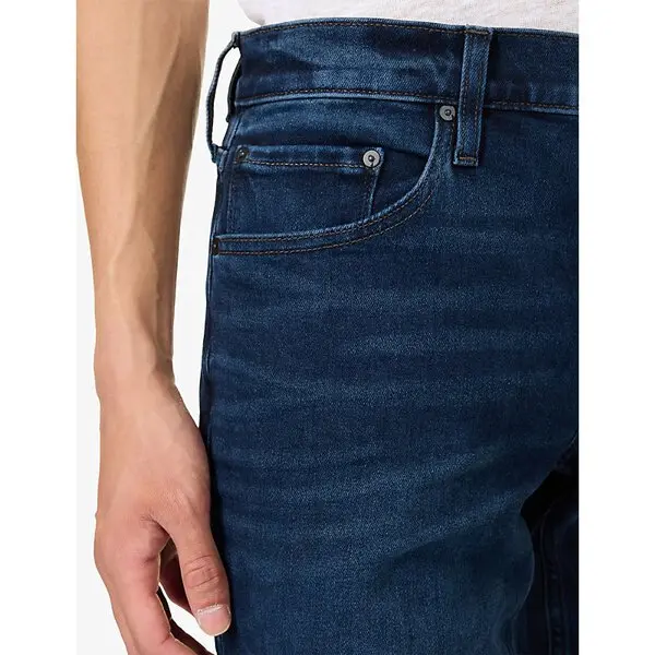 Paige Normandie Straight-leg Stretch-denim Jeans