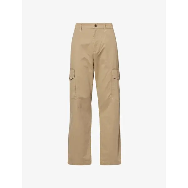 Burberry Reddric Straight-leg Cotton Trousers
