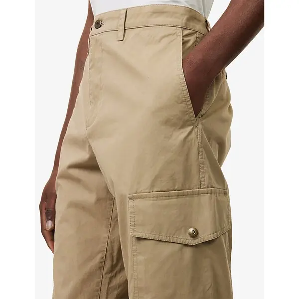 Burberry Reddric Straight-leg Cotton Trousers