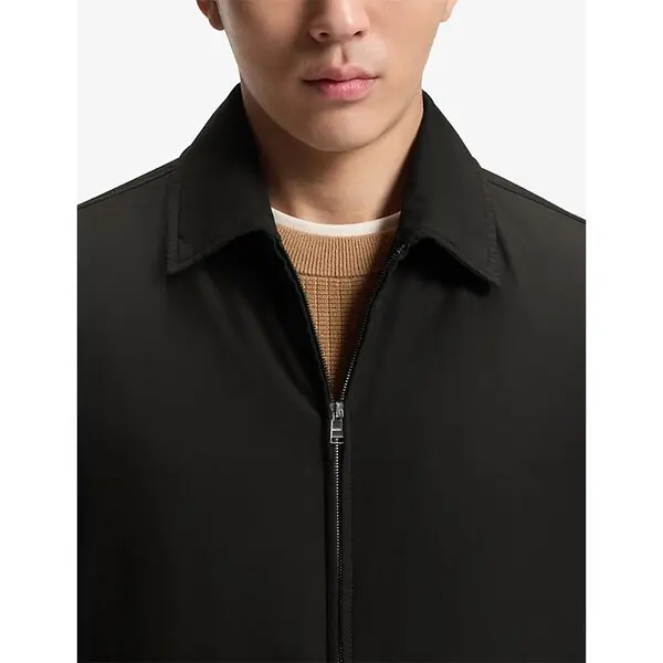 BOSS Side-pocket Zip-through Woven Jacket