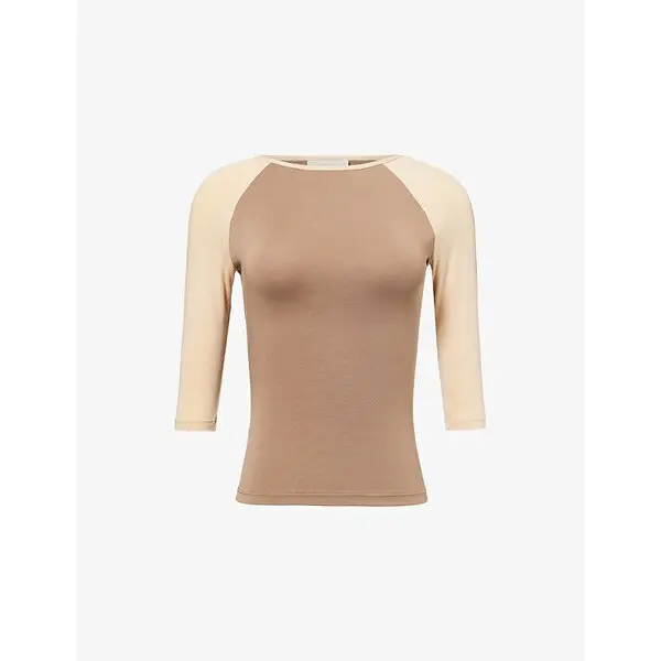 BELLE ANNA Raglan Jersey Top