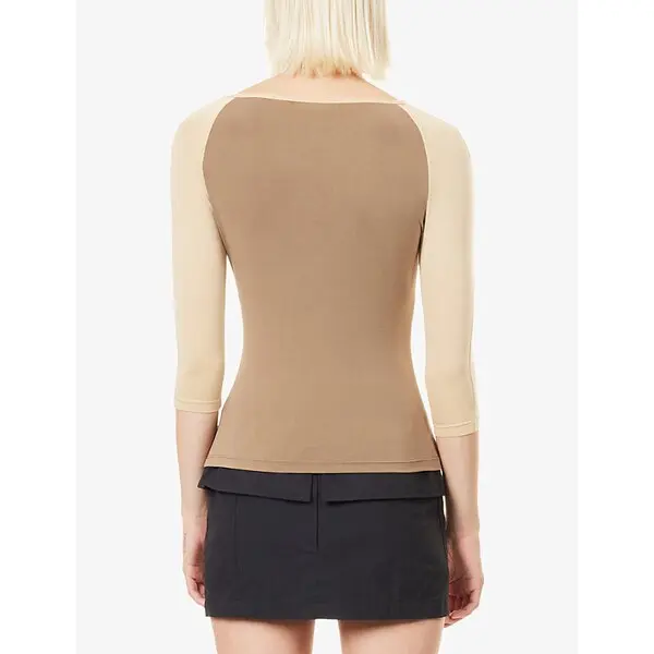 BELLE ANNA Raglan Jersey Top