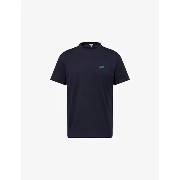 Loewe Anagram-embroidered Cotton T-shirt