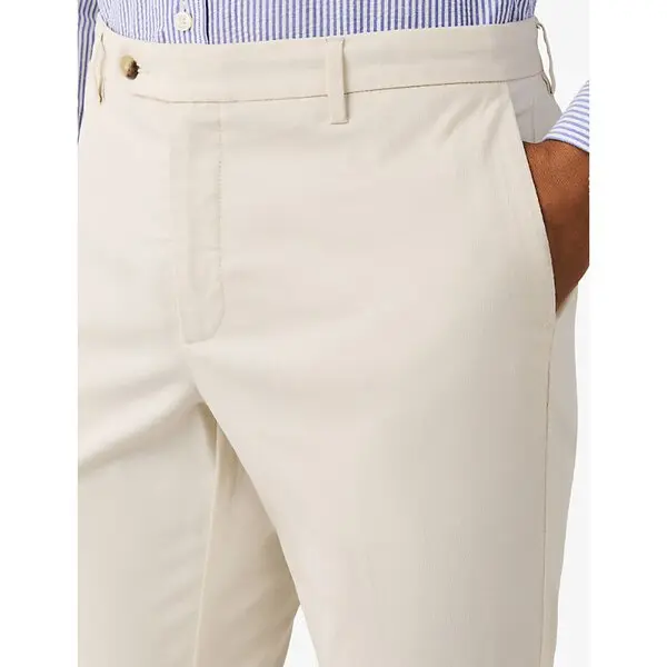 HACKETT Kensington Ribbed Slim-fit Stretch-cotton Chinos