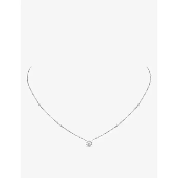 Messika Joy Xs Diamond Gold Necklace - White