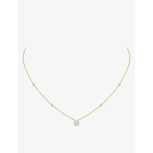 Messika Joy Xs Diamond Gold Necklace - Yellow