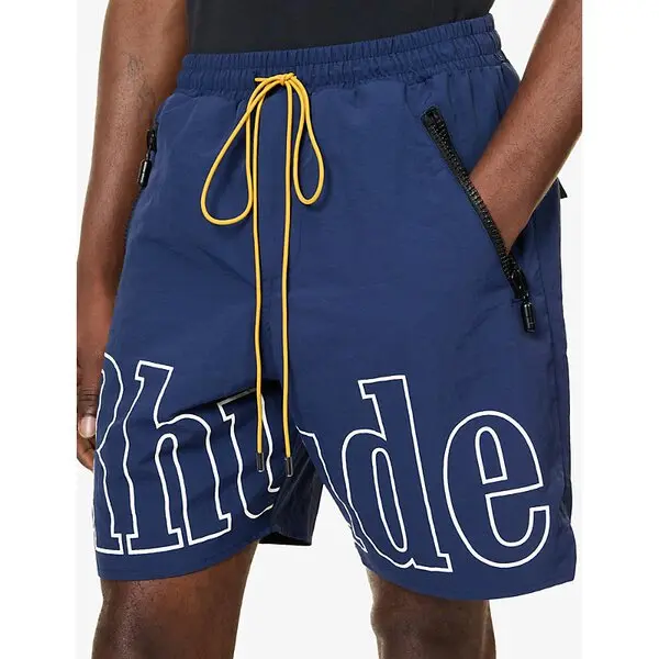 Rhude Logo Ripstop Nylon Shorts