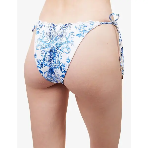 Camilla Floral Tie-side Bikini Bottoms