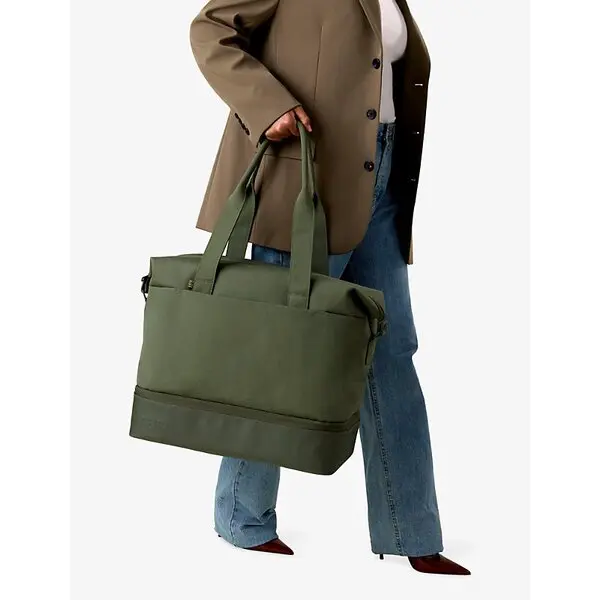BEIS The Weekender Travel Bag With Leather Trim