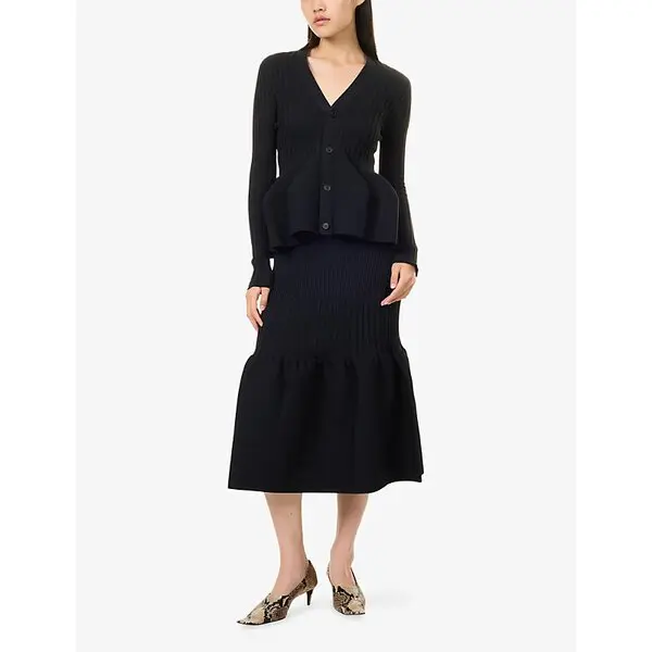 CFCL Pottery V-neck Knitted Cardigan