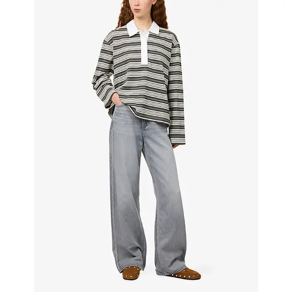 Rag & Bone Logan Wide-leg Denim Jeans