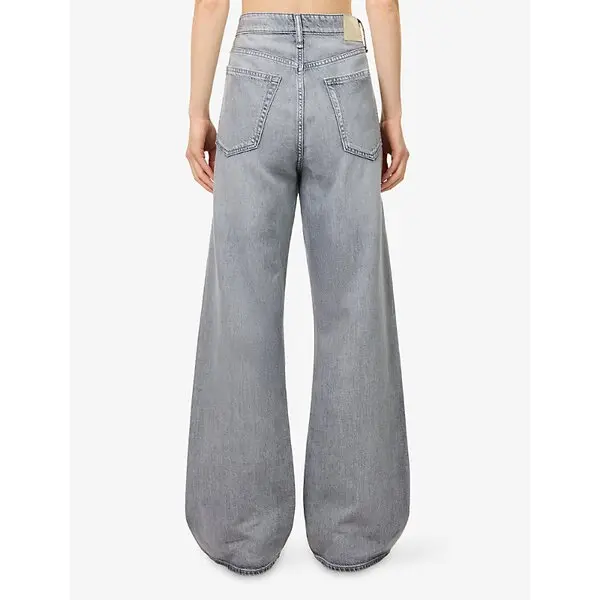 Rag & Bone Logan Wide-leg Denim Jeans