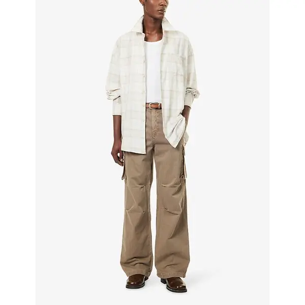 Our Legacy Borrowed Checked Cotton Shirt
