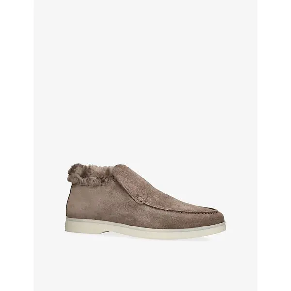 AURELIEN Aurélien City Lined Suede Loafers