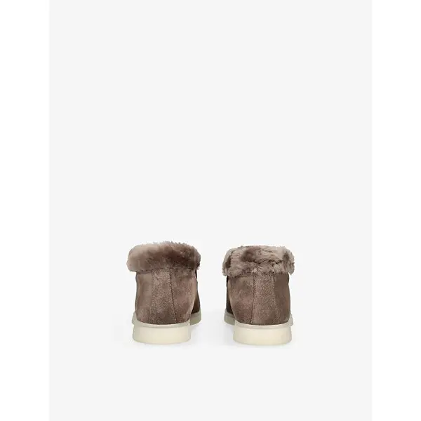 AURELIEN Aurélien City Lined Suede Loafers