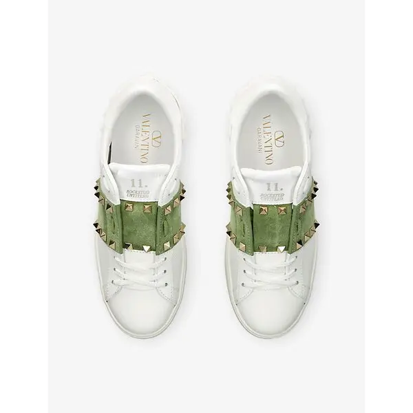 Valentino Garavani Rockstud Leather Trainers