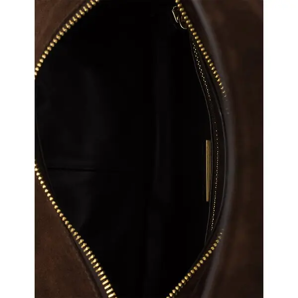 Prada Aimée Medium Suede Shoulder Bag