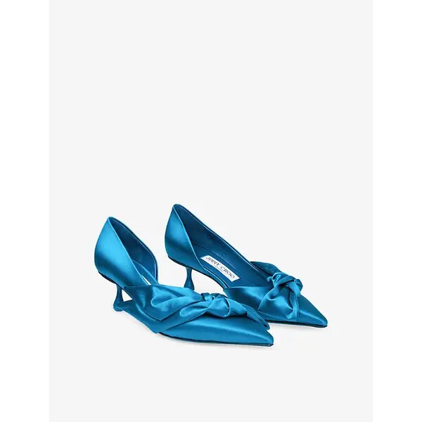 JIMMY CHOO Issy 50 Satin Pumps