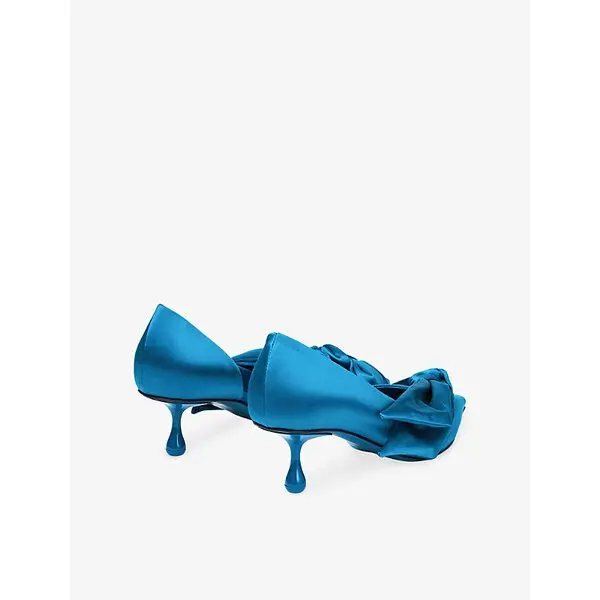 JIMMY CHOO Issy 50 Satin Pumps