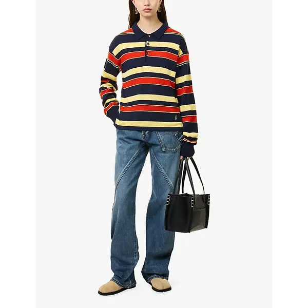 JW Anderson Twisted Workwear Cotton Denim Jeans