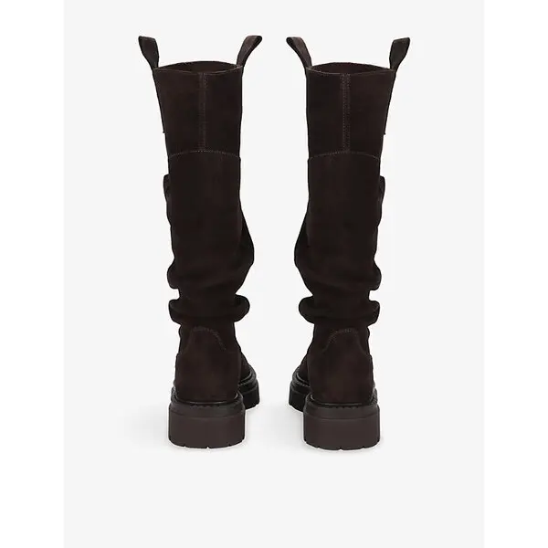 Steve Madden Kiona High-leg Flat Suede Boots