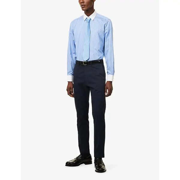 TOM FORD Slim-leg Mid-rise Stretch-cotton Chino Trousers