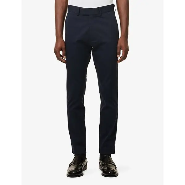 TOM FORD Slim-leg Mid-rise Stretch-cotton Chino Trousers