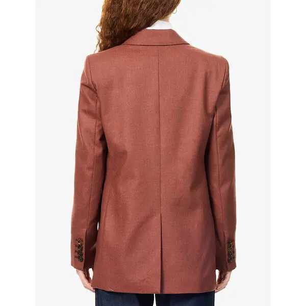 BLAZÉ MILANO Double-breasted Virgin Wool And Cashmere-blend Blazer