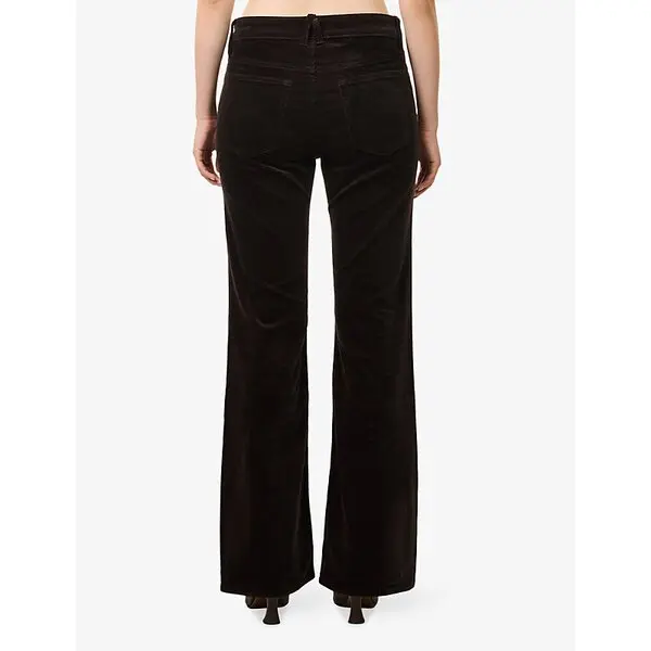 Good American Good Low-rise Bootcut Corduroy Jeans