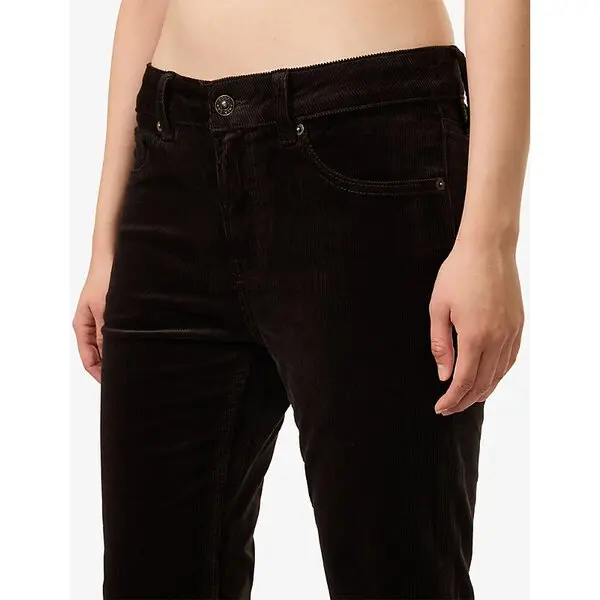Good American Good Low-rise Bootcut Corduroy Jeans