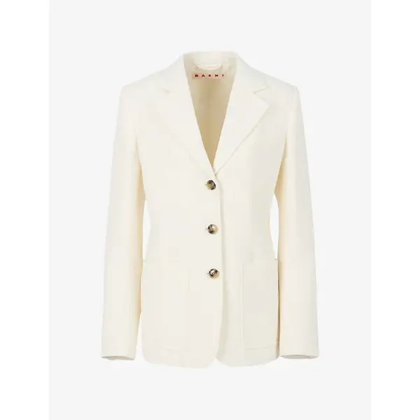 Marni Wool Crepe Blazer