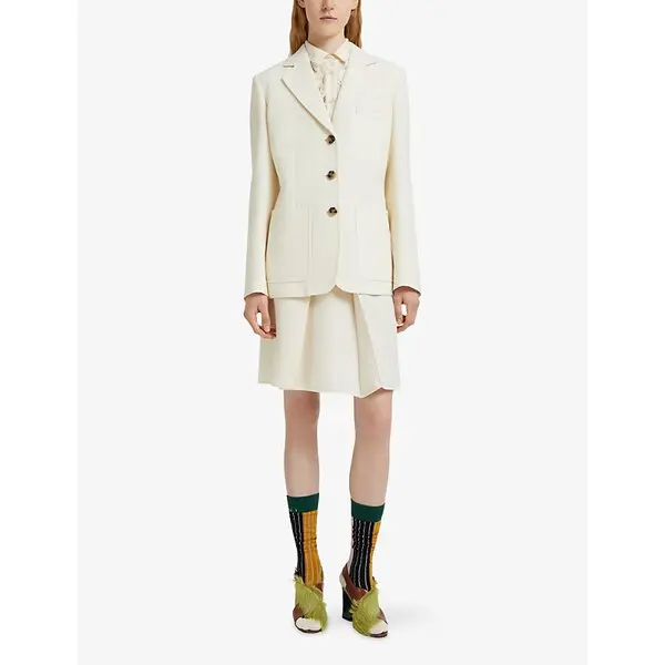 Marni Wool Crepe Blazer