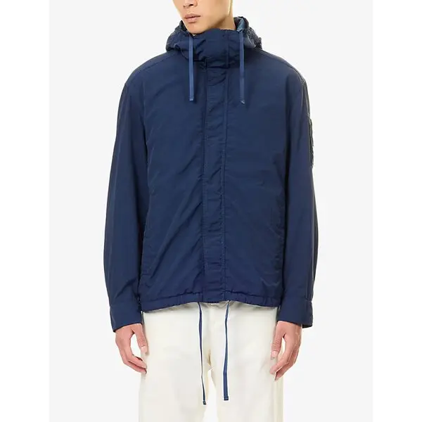 C.P. COMPANY Shell Jacket With Drawstring Waist And Hood