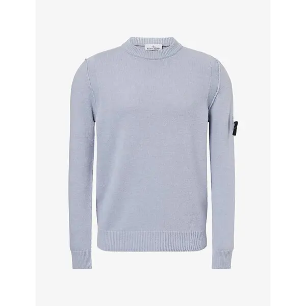 Stone Island 5100072 Crewneck Wool Knit Jumper