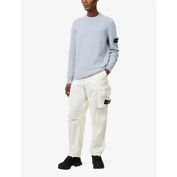 Stone Island 5100072 Crewneck Wool Knit Jumper