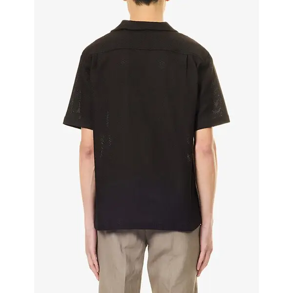 Orlebar Brown Maitan Open-weave Cotton Shirt